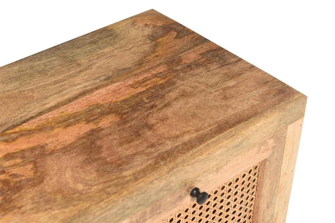 Adavit Rattan Bench With Storage – Rooh for Spaces