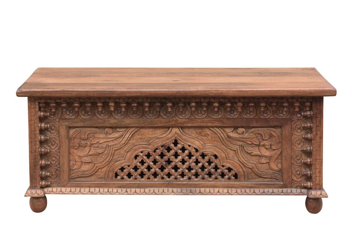 Amer Solid Wood Trunk Box