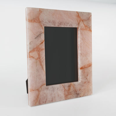 Luxe Rose Quartz Photo Frame