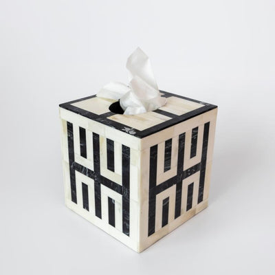 Maze Bone Inlay Tissue Box – ROOH FOR SPACES